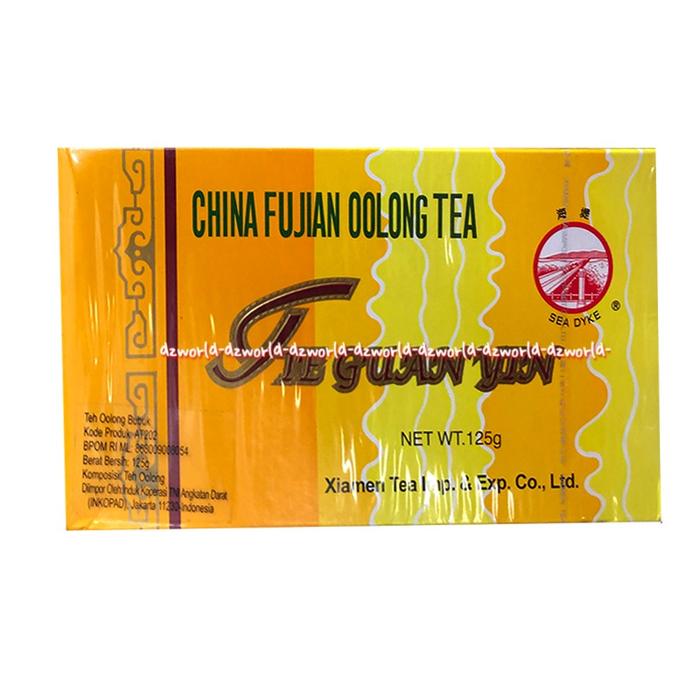 Jual China Fujian Oolong Tea Teh Guanyen 125gr Teh Olong Daun Teh ...