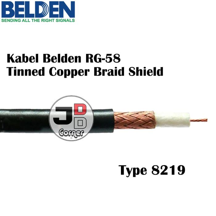 Jual Kabel Belden 8219 RG-58 USA Koaksial Full Tembaga Serabut Coaxial RG58 - Jakarta Pusat ...