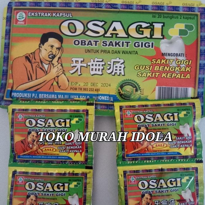 Promo osagi obat sakit gigi herbal - Kota Depok - IDOLAA | Tokopedia