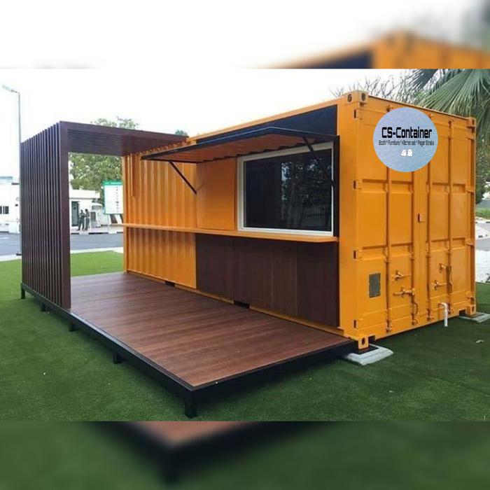 Jual Booth container, Booth container cafe custom design #215 - Kab ...
