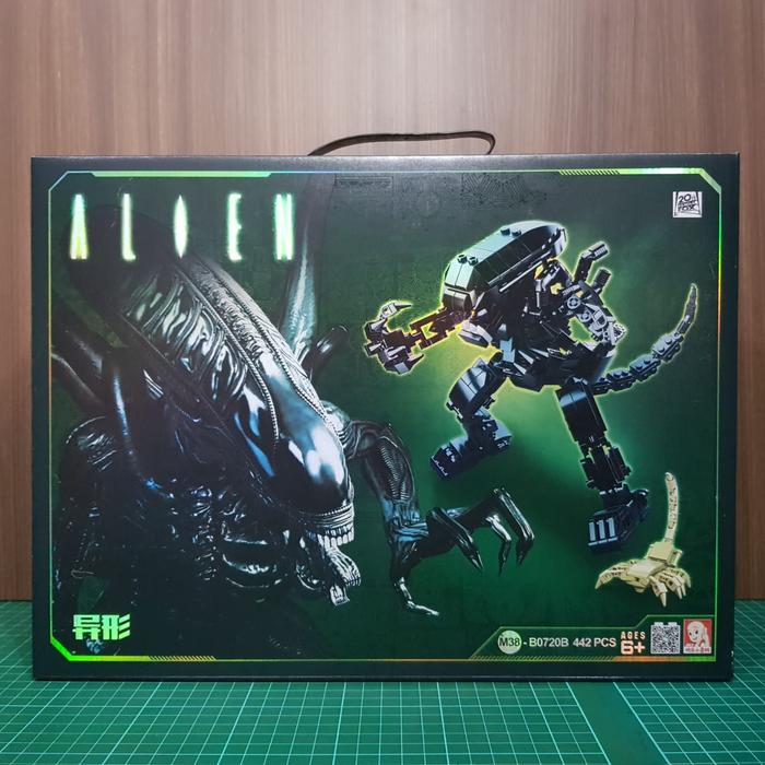 Jual Brick Sluban M38-B0720B Alien Movie Alien vs Predator Warrior ...