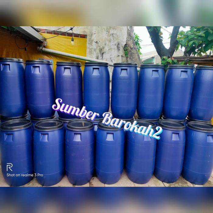 Jual Tong Sampah,tong Biru 80l,gentong Air/drum Di Seller Silverence ...