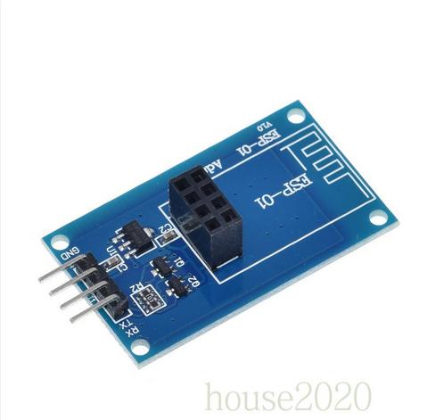 Jual Esp8266 Modul Adapter Wifi Wireless + Papan Sirkuit 3.3v 5v Esp01 ...