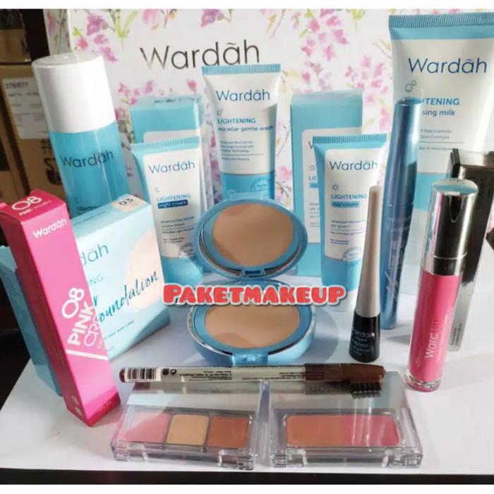 1 Set Alat Make Up Wardah Murah | Saubhaya Makeup
