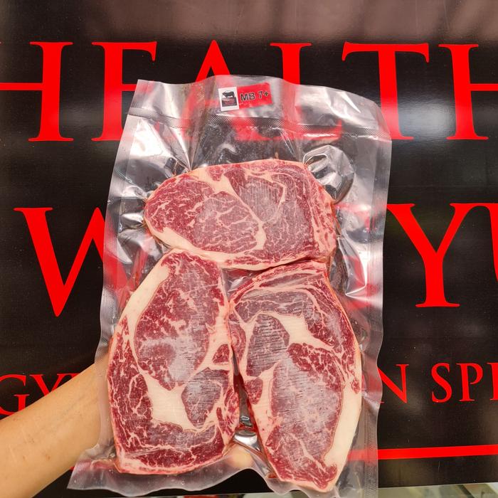 Jual Australian Premium Wagyu Ribeye Steak Mb 7+ 500gr - Kota Bandung ...