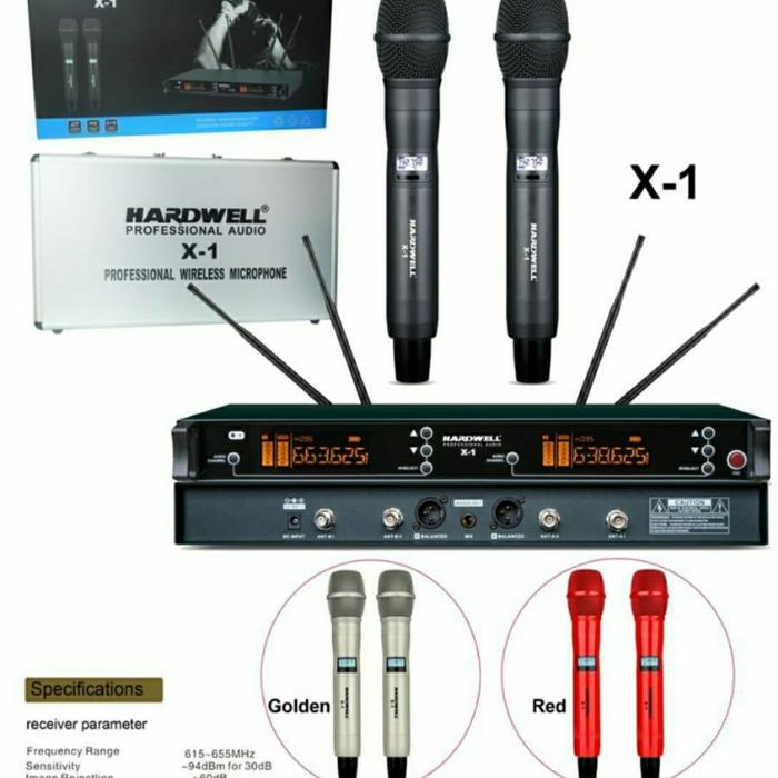Jual Mic wireless HARDWELL X-1 (Multichannel) - Jakarta Barat ...