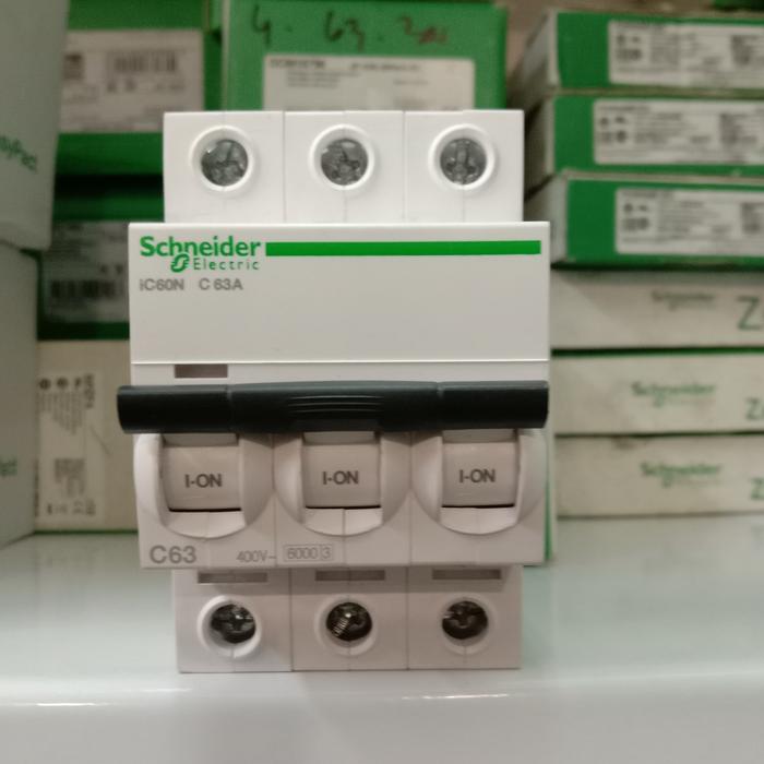 Jual MCB IC60N 3PHASE 63A A9F74363 SCHNEIDER - Jakarta Pusat - TIMBUS JAYA ELEKTIK | Tokopedia