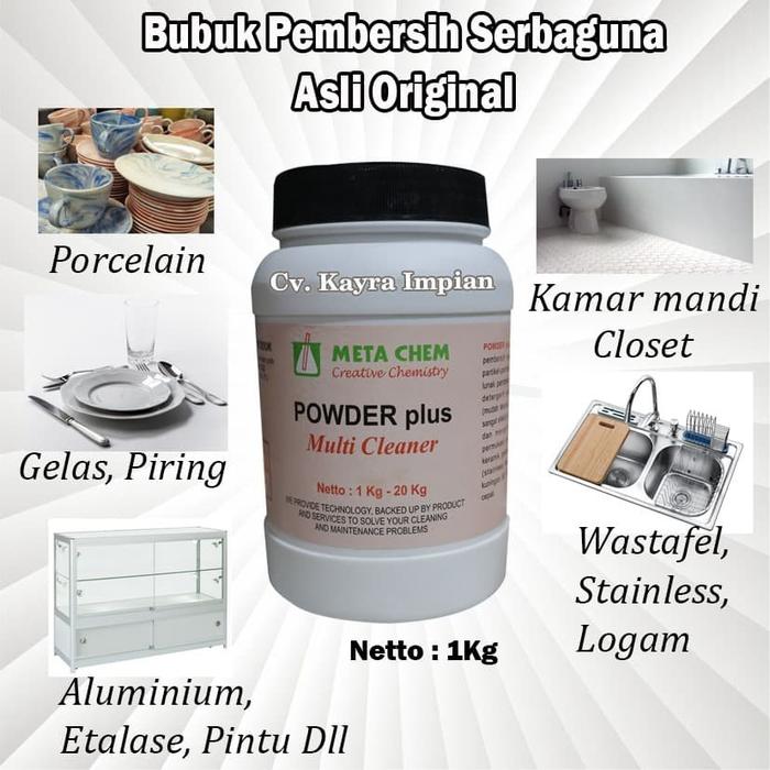 Jual METACHEM Bubuk Pembersih Multi Fungsi Asli Original Isi 1kg - Kab ...
