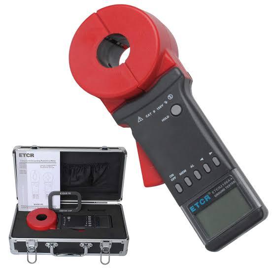 Jual ETCR ETCR2100A + Digital Clamp Ground Earth Resistance Meter ...