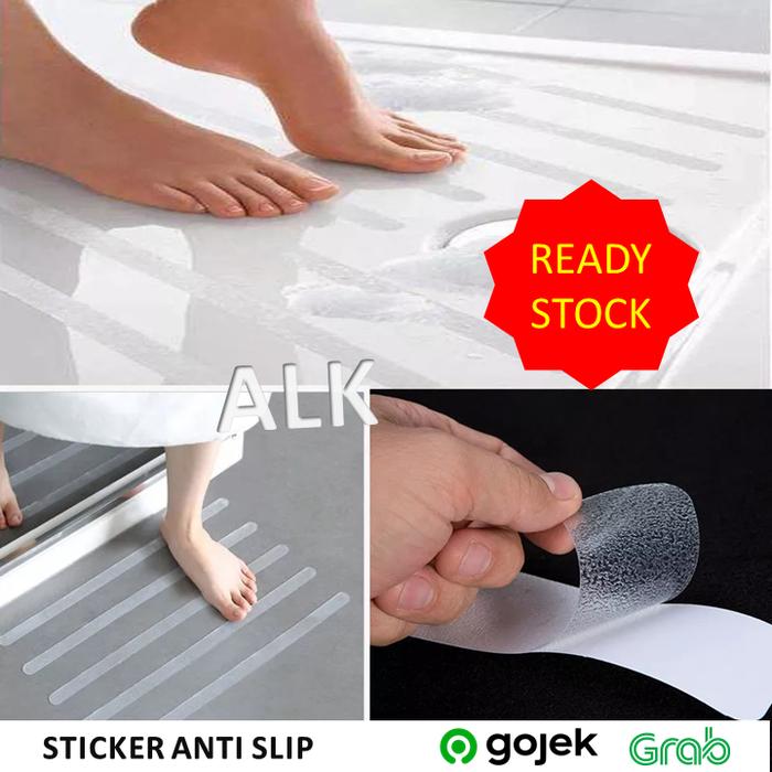 Jual Sticker Anti Slip Stiker Lantai Kamar Mandi Shower Tangga Toilet ...