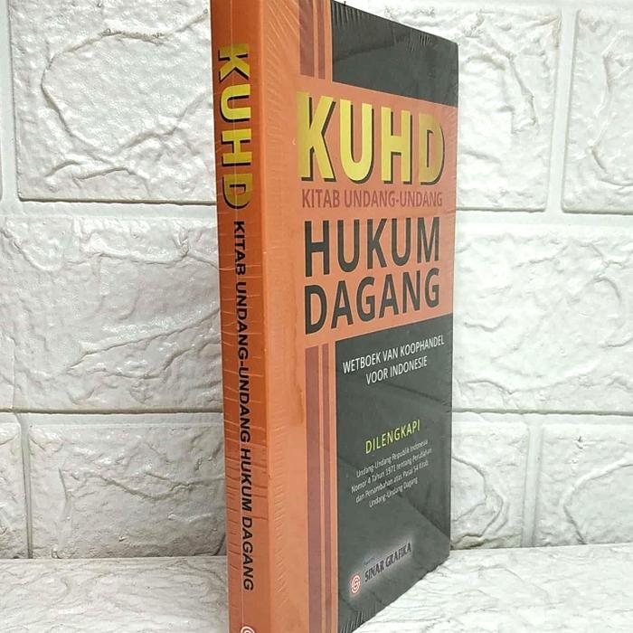Jual Buku Kuhd Kitab Undang - Undang Hukum Dagang Wetboek Van ...