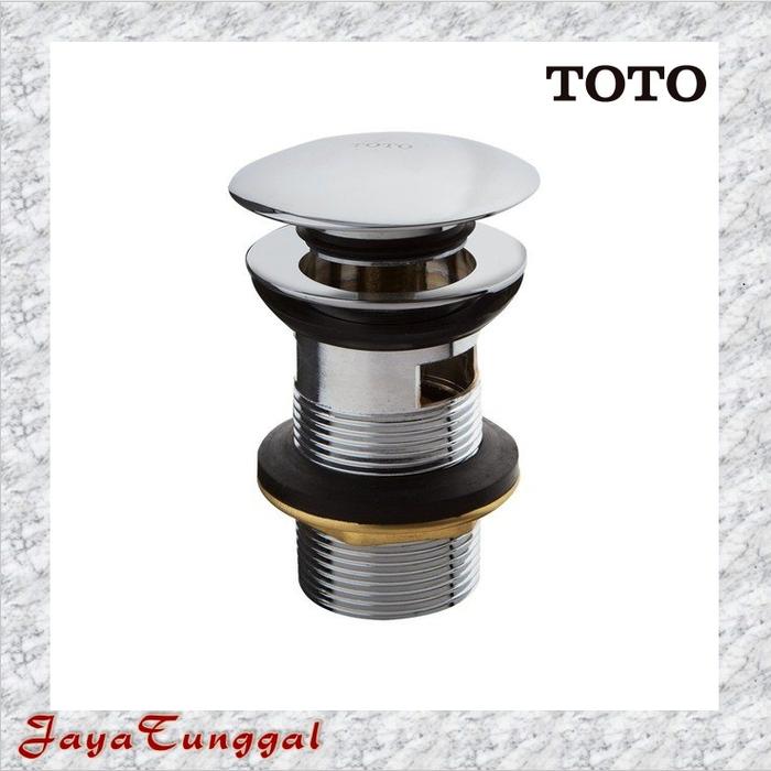 Jual TOTO ONE PUSH POP UP WASTE WITH OVERFLOW HOLE / AFUR WASTAFEL ...
