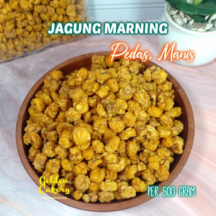 Promo JAGUNG MARNING PEDAS MANIS TERLARIS TERMURAH 500 GRAM - Jakarta ...