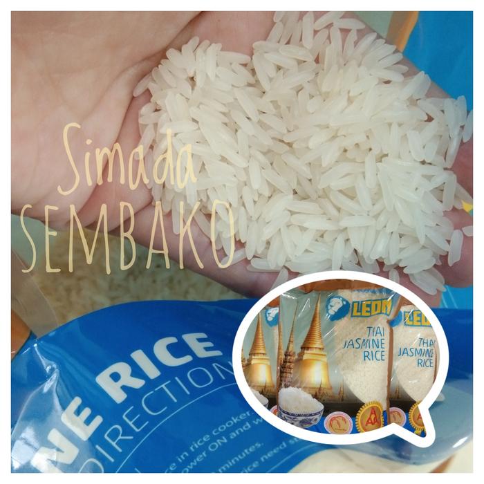 Promo Beras Thailand Thai Jasmine Rice " LEON " AAA. PREMIUM, wangi ...