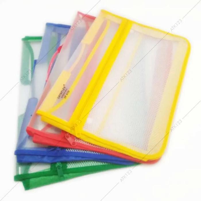 Jual Map Zipper Folio/ Map Dokumen/ Map Plastik/ Dataflex Zipper ...