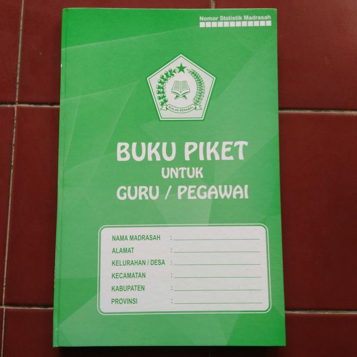 Jual Buku Piket untuk Guru / Pegawai - logo DEPAG - Jakarta Timur ...