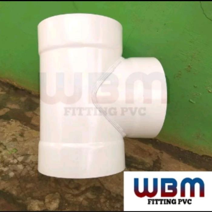 Jual sambungan pipa pvc tee reducer 8 x 6 inchi - Kab. Subang - WBM ...