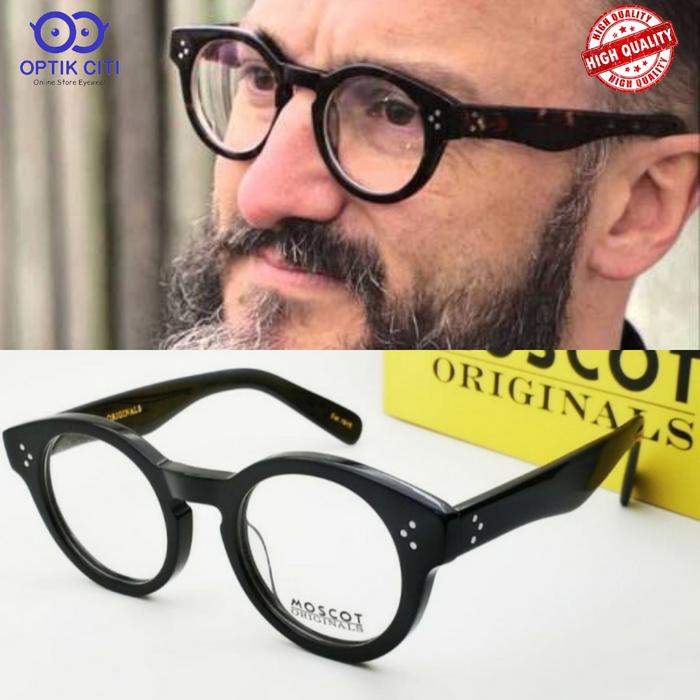 Jual Frame Kacamata Pria bulat moscot Grunya Grade Original - Jakarta ...