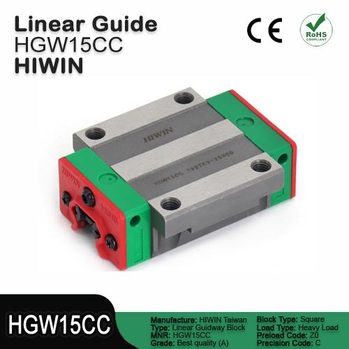 Promo HGW15CC Linear guide block - Original Hiwin Taiwan - Kota ...