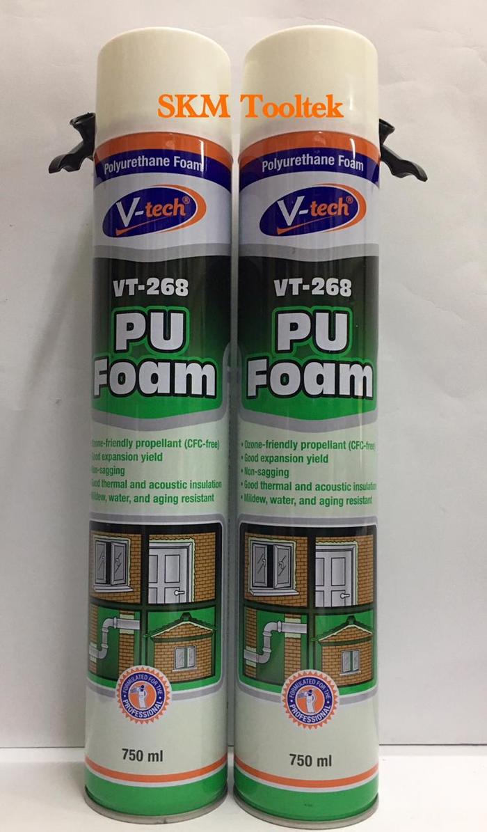 Jual PU Foam V-tech VT-268 (750ML) - Jakarta Barat - SKM Tooltek ...