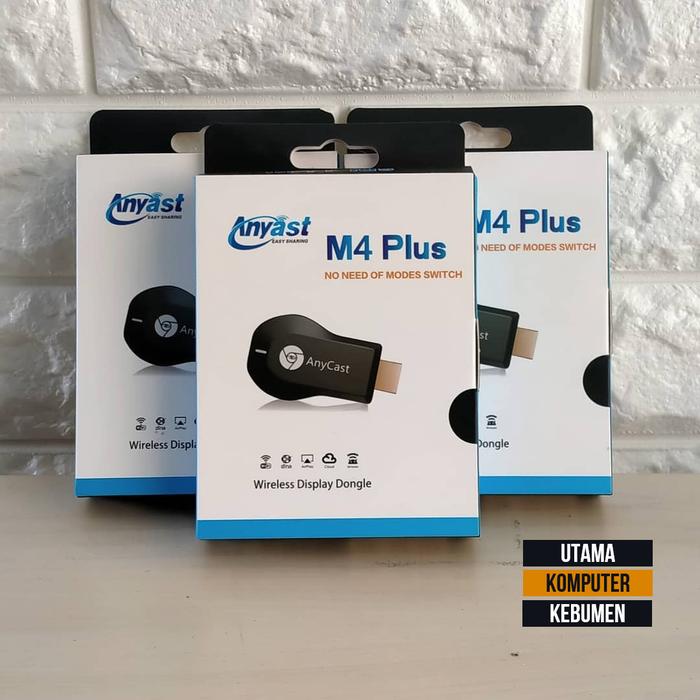 Jual ANYCAST M4 PLUS CONVERTER HDMI ORIGINAL WIRELESS DISPLAY DONGLE - Kab. Kebumen - UTAMA ...