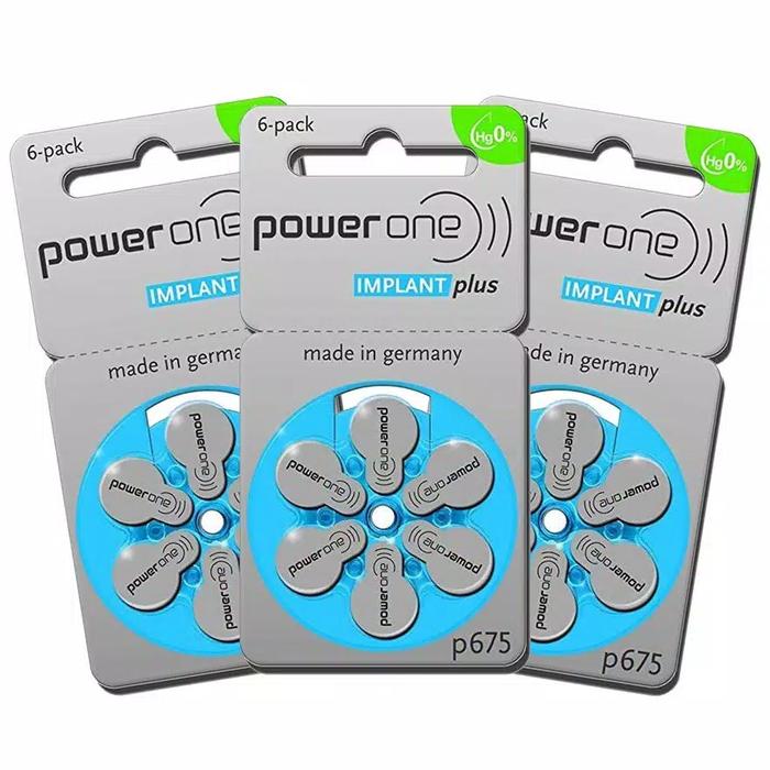 Jual power one implan plus, Baterai ABD powerone Power one P675 implan ...