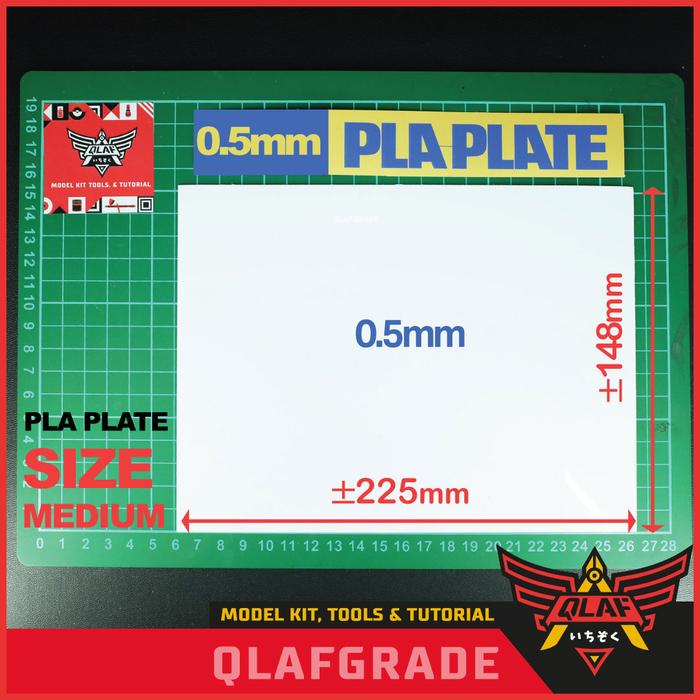 Jual PLA PLATE SIZE M 0.5mm Size 220 x 152 mm - Kota Surabaya ...
