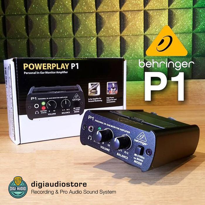 Jual Personal in Ear Monitor & Headphone Amplifier Behringer P1 - IEM ...