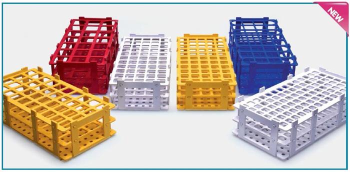 Jual Tube Racks Detachable / Rak Tabung Reaksi Plastik | Isolab Germany ...
