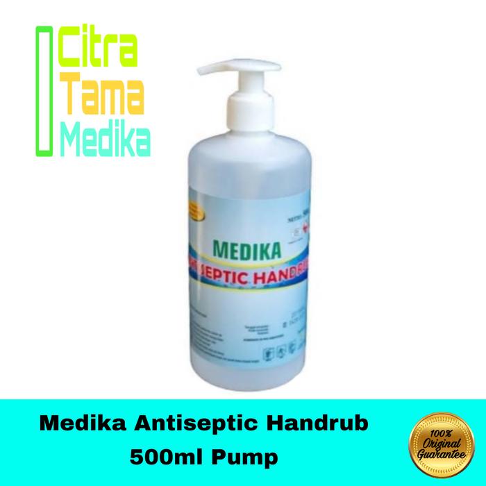 Jual medika antiseptic handrub 500 ml hand sanitizer - Kota Surabaya ...