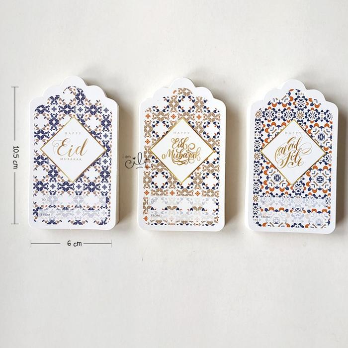 Jual Kartu Ucapan Lebaran Tag Ucapan Idul Fitri Hang Tag Ucapan Hari ...