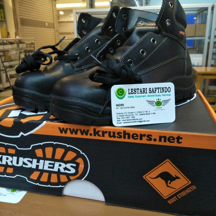 Jual sepatu krusher dalas /safety shoes dallas/sepatu safety dallas ...