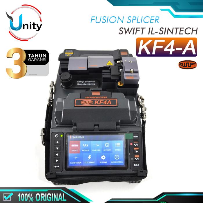 Jual Fusion Splicer Swift KF4A Splicer Ilsintech KF 4A Fiber Optik FTTH ...