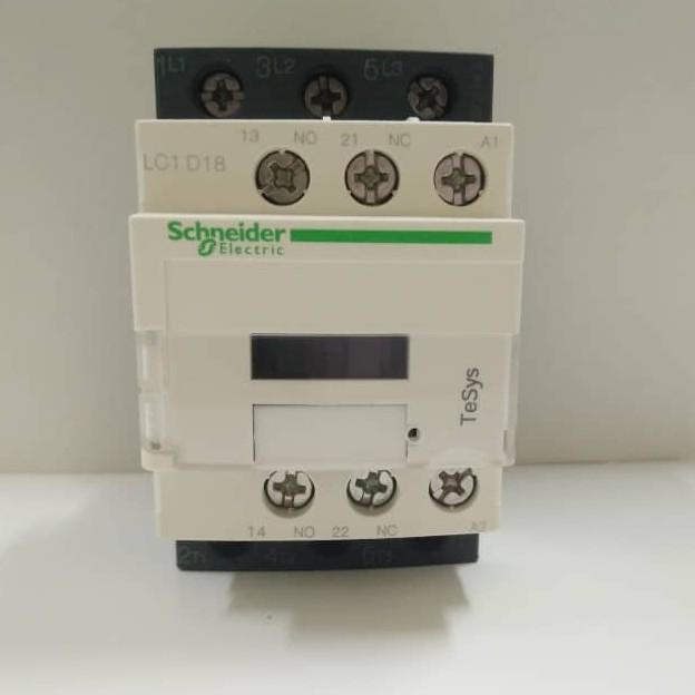 Jual Promo kontaktor / contactor schneider LC1D18M7 / LC1D18 M7 /Q7 380V M7 - 220V - Kota ...