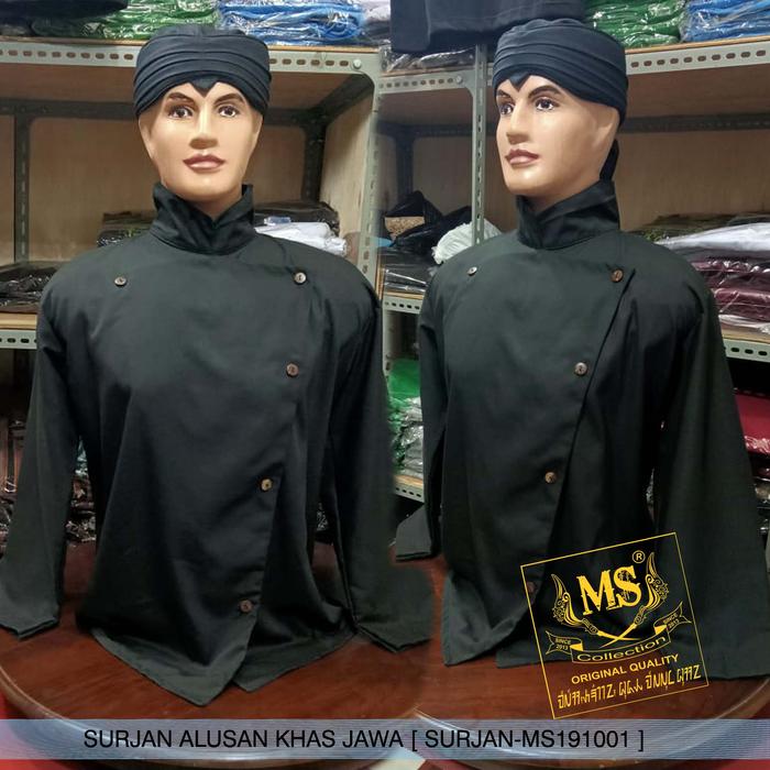 Jual ( NEW ) BAJU SURJAN ALUSAN KHAS JAWA - Hitam, M - Kab. Bogor - MS Collection Busana Adat ...