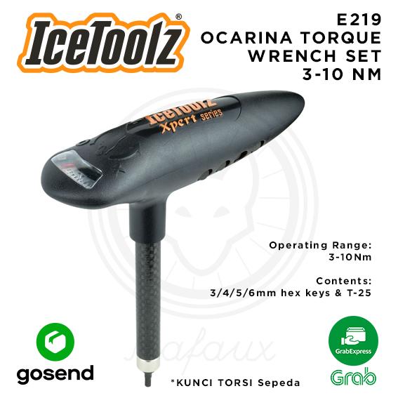 Jual ICETOOLZ Ocarina Torque Wrench Set 3-10 Nm Kunci Torsi Sepeda E219 - Jakarta Utara - Rafaux ...