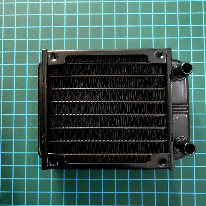 Jual radiator 8x8cm 80mm water cooling air radiator PC water cooler ...