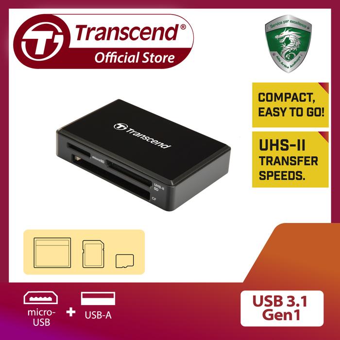 Jual Transcend Card Reader USB 3.0 RDF9 - Jakarta Pusat - Transcend ...