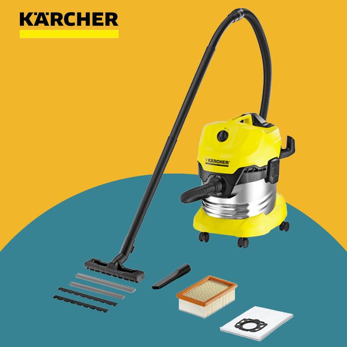 Promo Karcher WD 4 Vakum Pembersih Penyedot Debu / Vacuum Cleaner - 20L Cicil 0% 3x - Jakarta ...