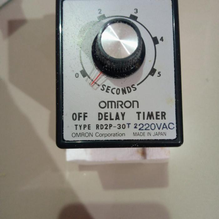 Jual omron off delay timer type RD2P-30T2 - Kota Semarang - csc teknik | Tokopedia