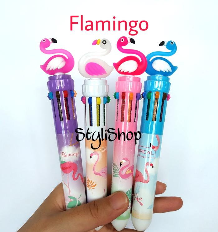 Jual Bulpen Karakter 10 Warna, Ballpoint, Pulpen, Pen, Ballpen ...