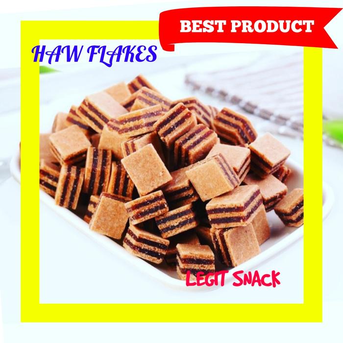 Promo PERMEN SANCA LAPIS KOTAK ASAM / MANISAN BUAH HAW FLAKES CANDY ...