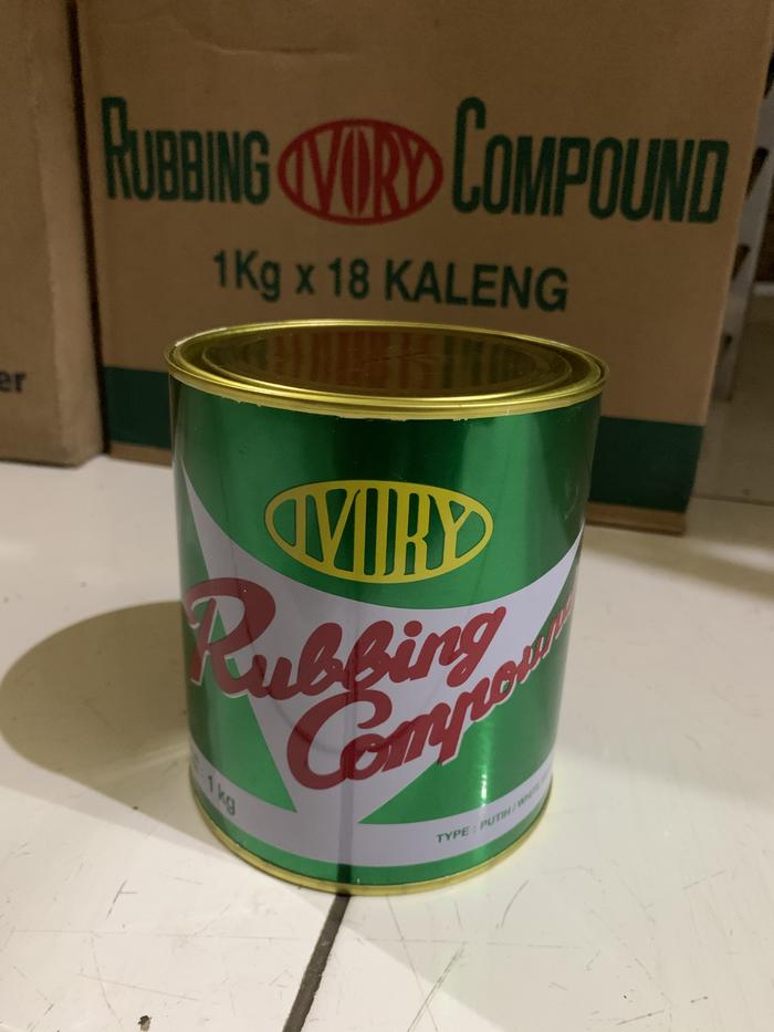 Jual Ivory Rubbing Compound Putih 1 kg - Kota Tangerang - Toko Cat DN ...