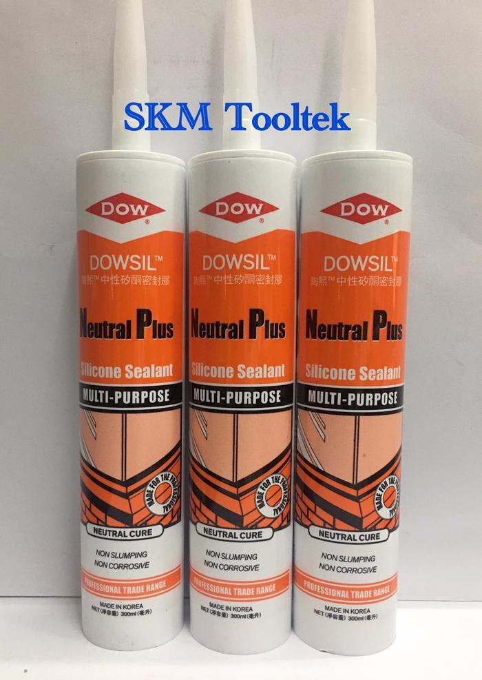 Jual Dowsil Neutral Plus/Silicone Sealant/Lem Kaca Neutral Dow Corning ...