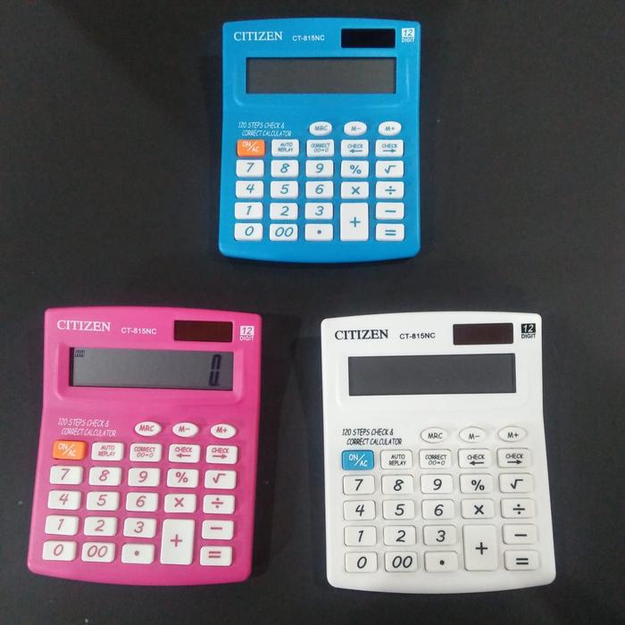 Jual Citizen CT-815N Electronic Calculator - Kalkulator 12 Digits ...