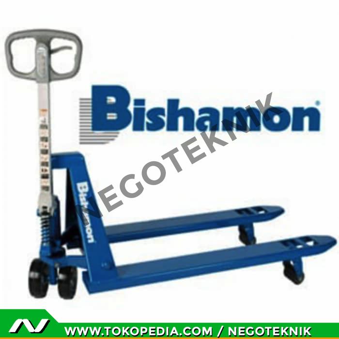 Jual HAND PALLET TRUCK BISHAMON BM 25M - Jakarta Pusat - Negoteknik | Tokopedia