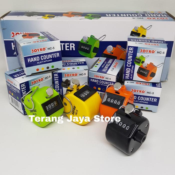 Jual Hand Tally Counter Joyko HC-5 Alat Hitung Cepat Tasbih Zikir JOYKO ...