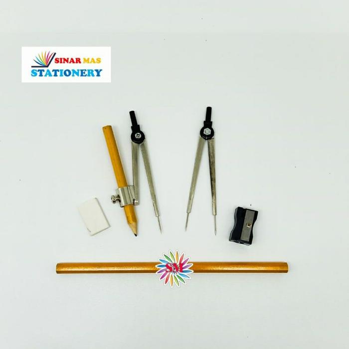 Jual Jangka Compas Set Oxford | Jangka Kompas Set Sekolah ( Set ) Di ...