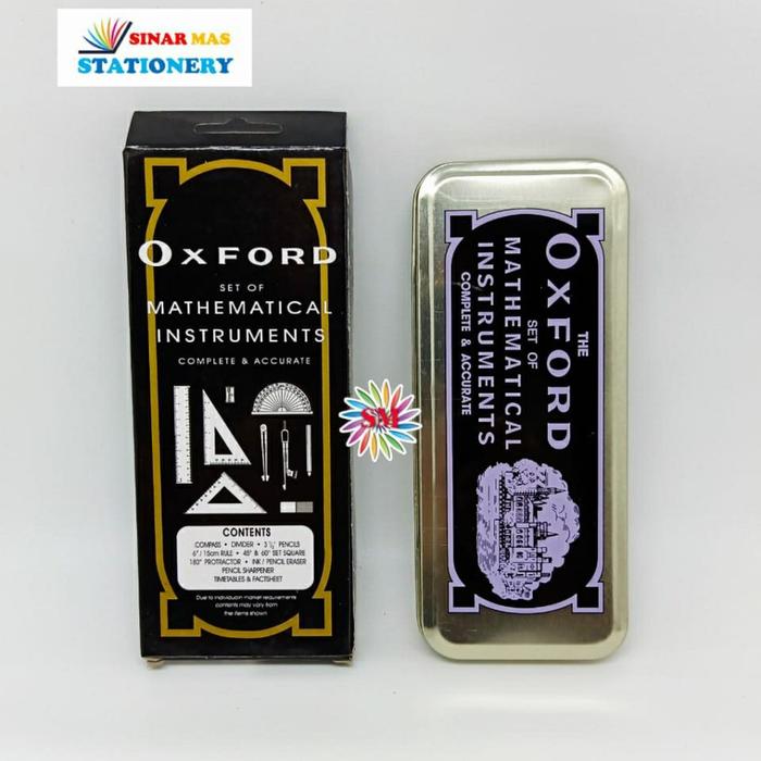 Jual Jangka Compas Set Oxford | Jangka Kompas Set Sekolah ( Set ) Di ...