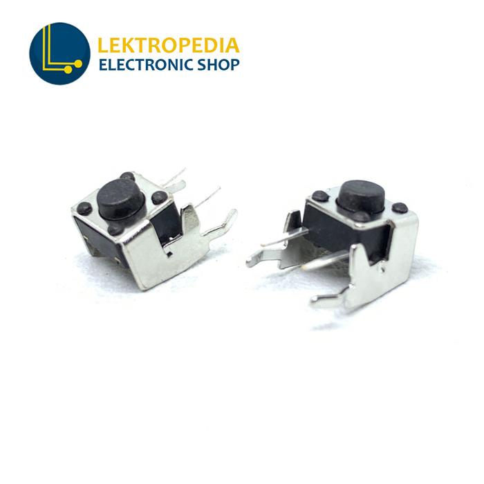 Jual Tut Switch 2pin Samping 6x6x5 Push Button 2 pin 2p Tactile Tact ...